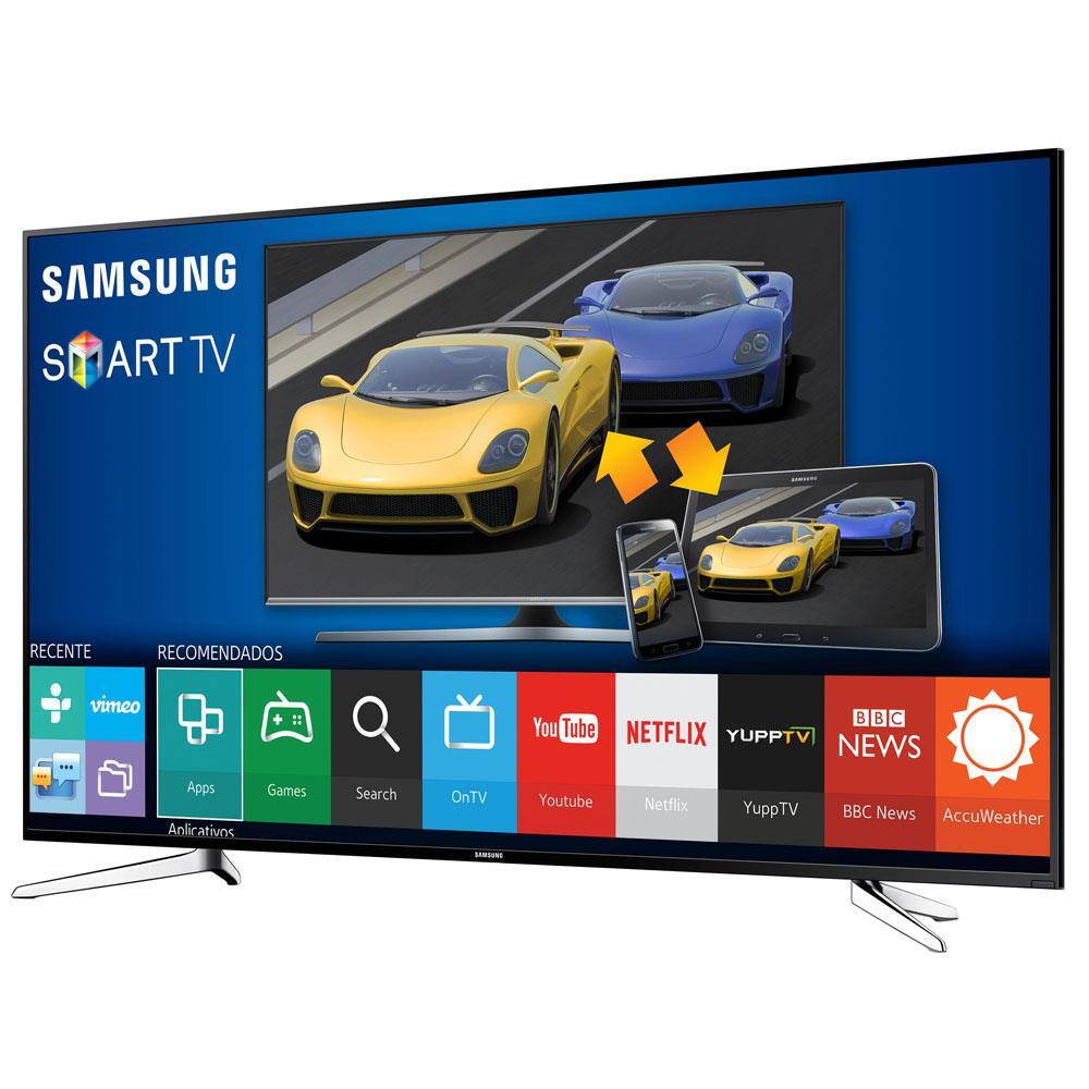 Smart TV LED 75" Full HD Samsung 75J6300 com Connect Share Movie ...