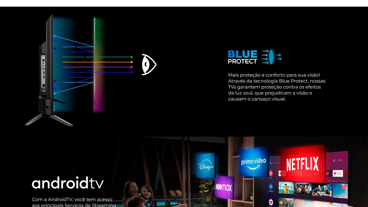 Smart TV 32" Aiwa HD AWS-TV-32-BL-02-A | Extra