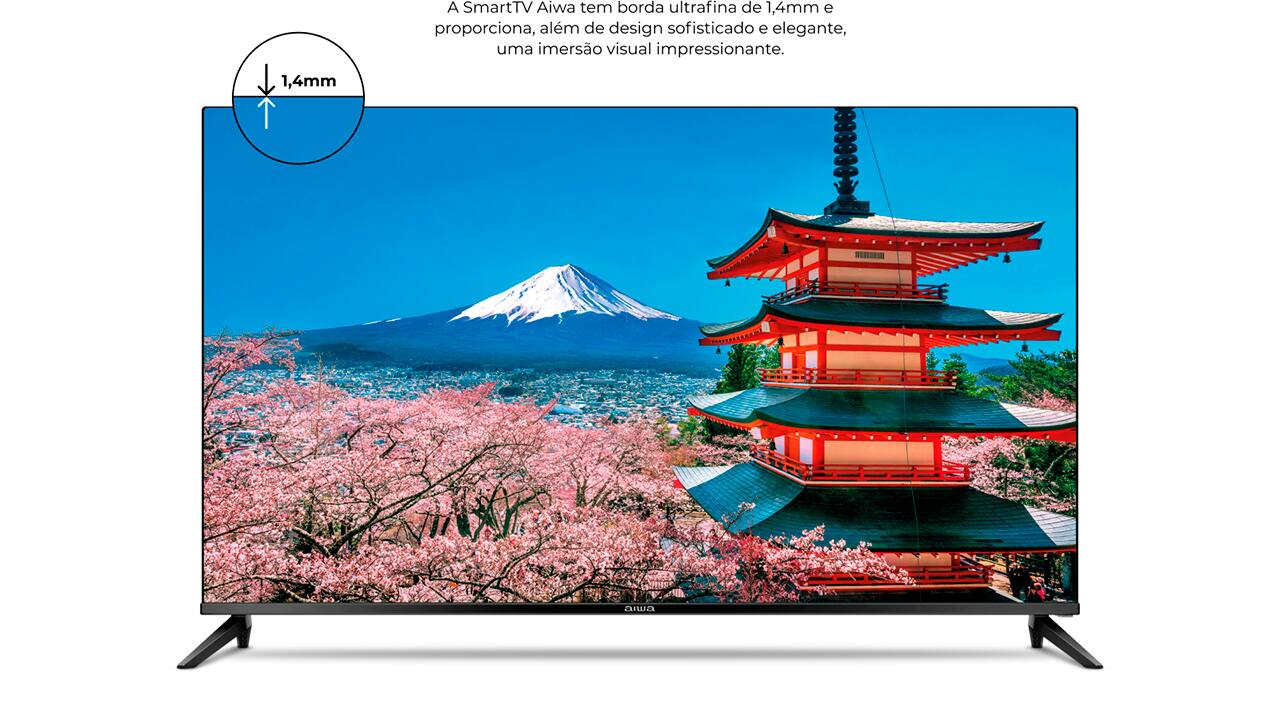 Smart TV 32" Aiwa HD AWS-TV-32-BL-02-A | Extra