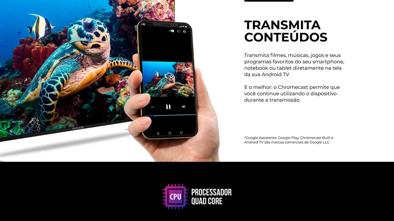 Smart TV 32" Aiwa HD AWS-TV-32-BL-02-A | Extra