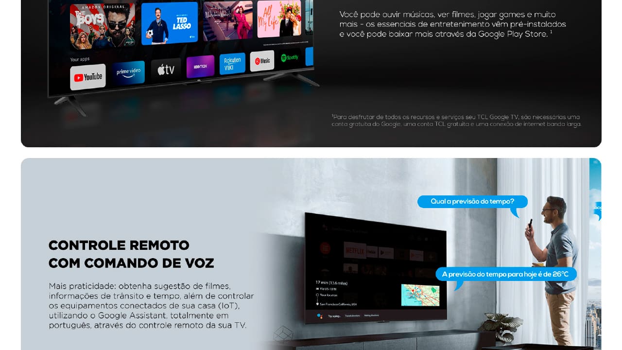 Smart TV LED 75" 4K Ultra | Extra