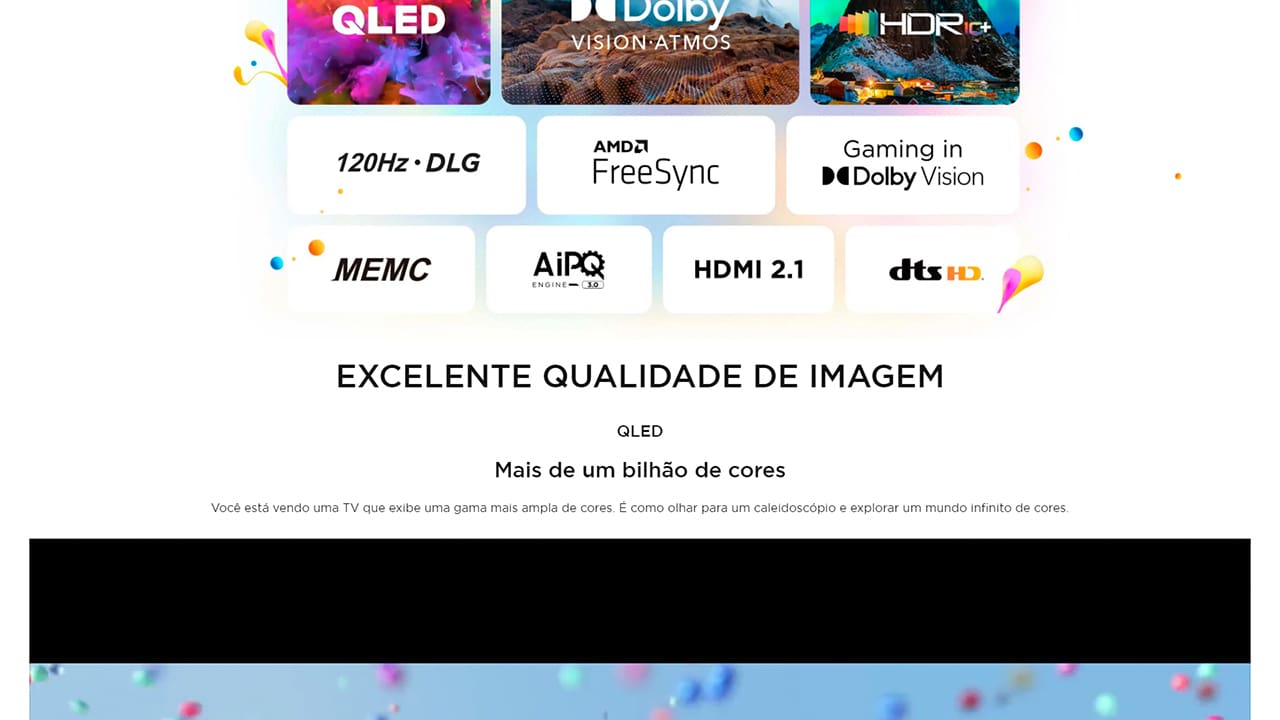 Smart TV QLED 65" 4K UHD | Ponto