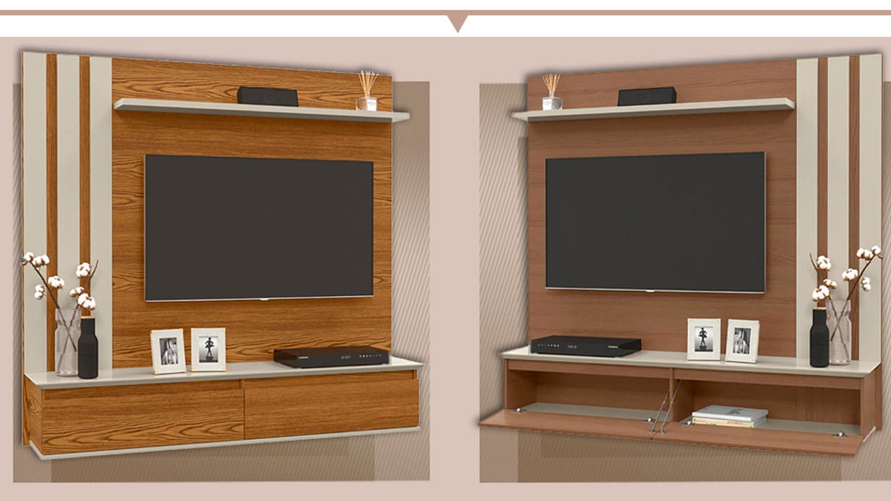 Painel Home Patrimar Trend com 160 cm | Ponto