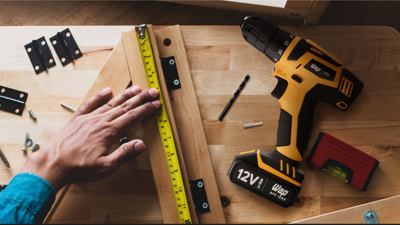 Parafusadeira e Furadeira WAP BPF 12K3 Carregador | Ponto