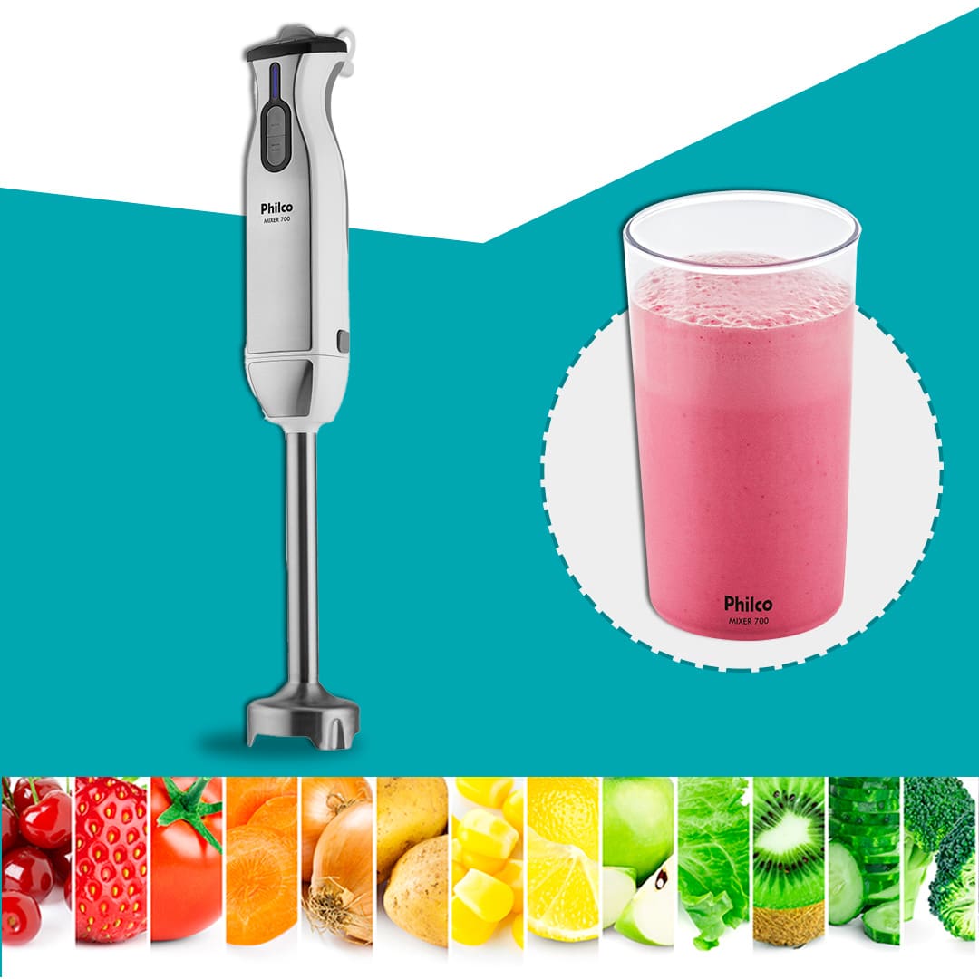 Mixer Philco 700 com Controle de Velocidade e Copo | Ponto
