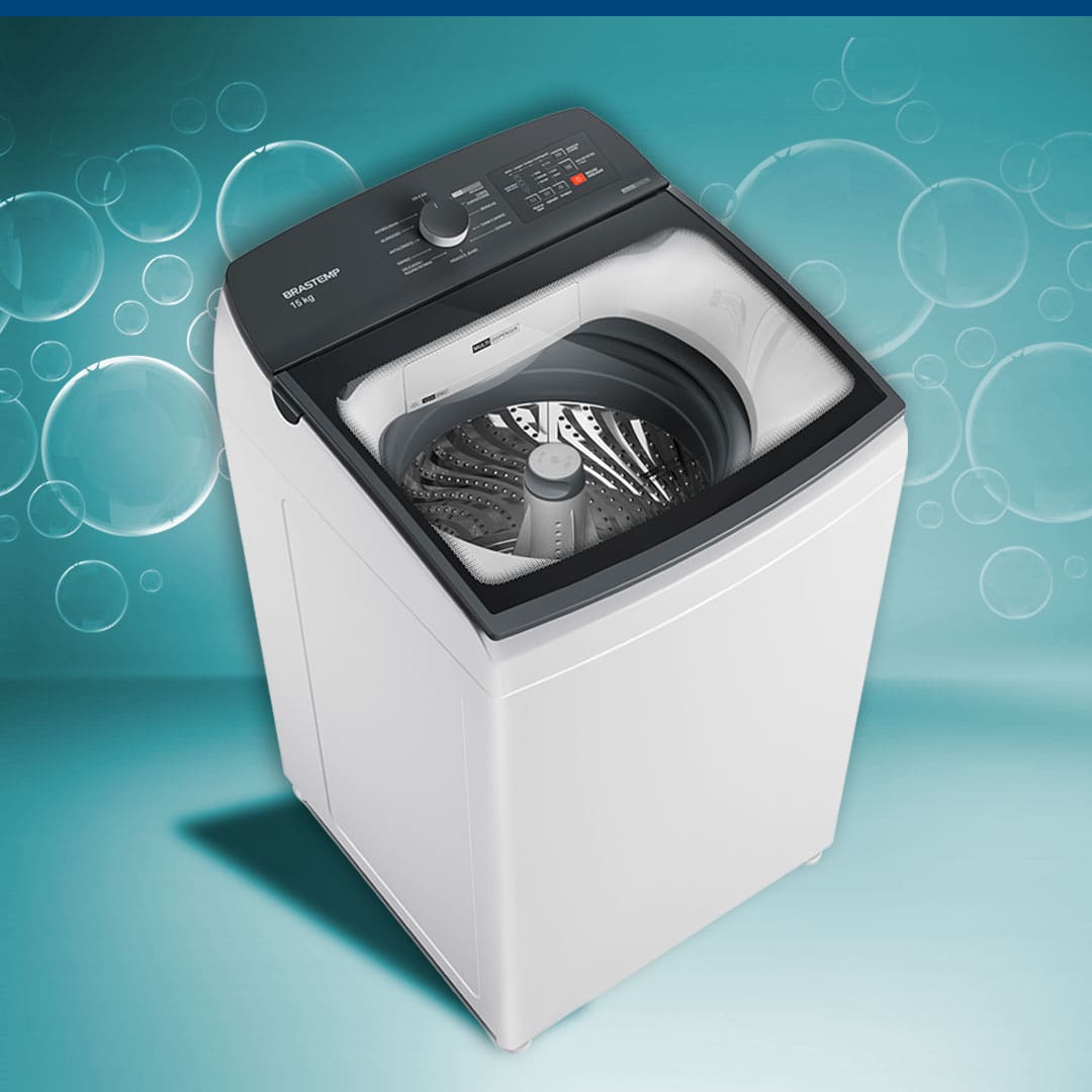 Lavadora de Roupas Brastemp 15Kg BWF15AB com Ciclo | Extra