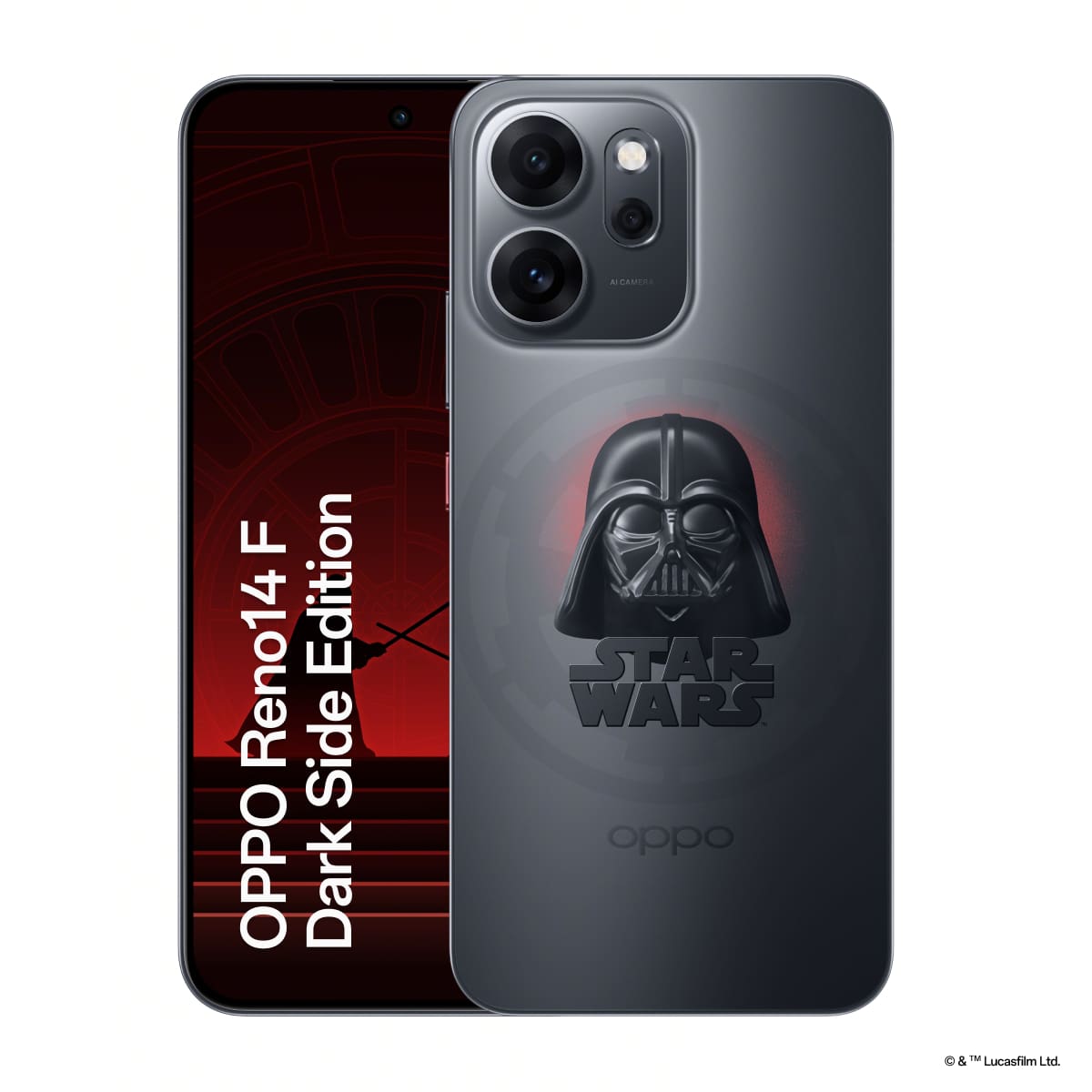 Smartphone OPPO Reno 14F Dark Side | Casas Bahia