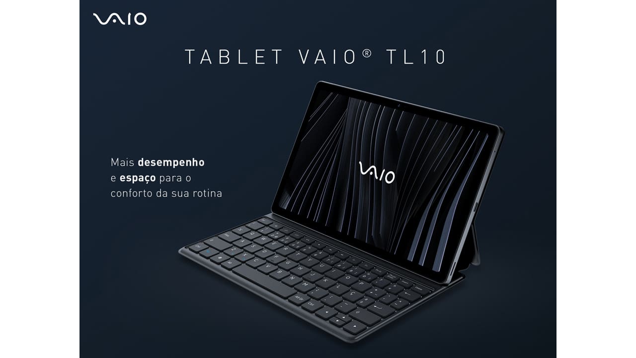 Tablet VAIO TL10 Tela 10.4” 2K, 128GB, | Ponto