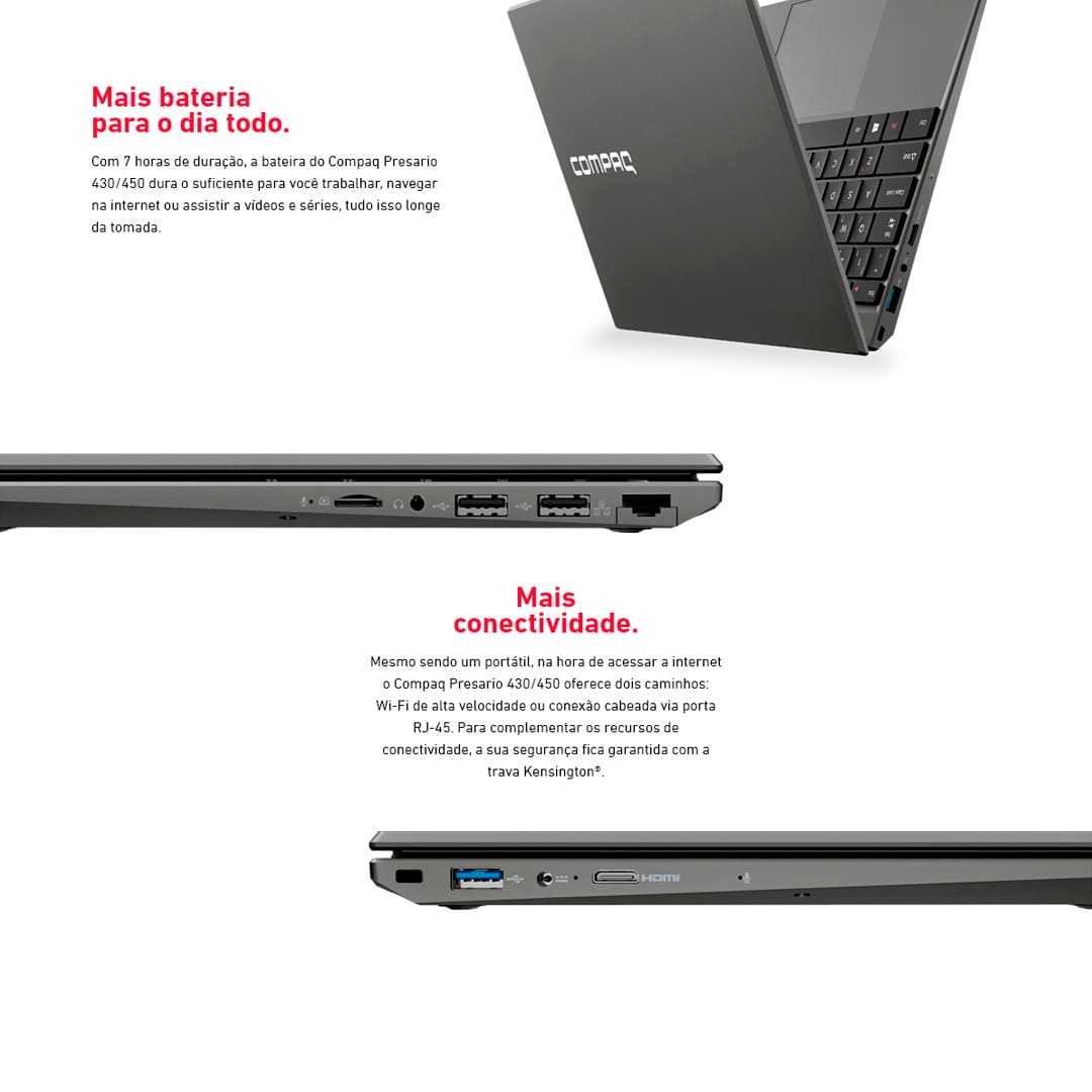 Notebook Compaq Presario 435 Intel® Core™ | Casas Bahia