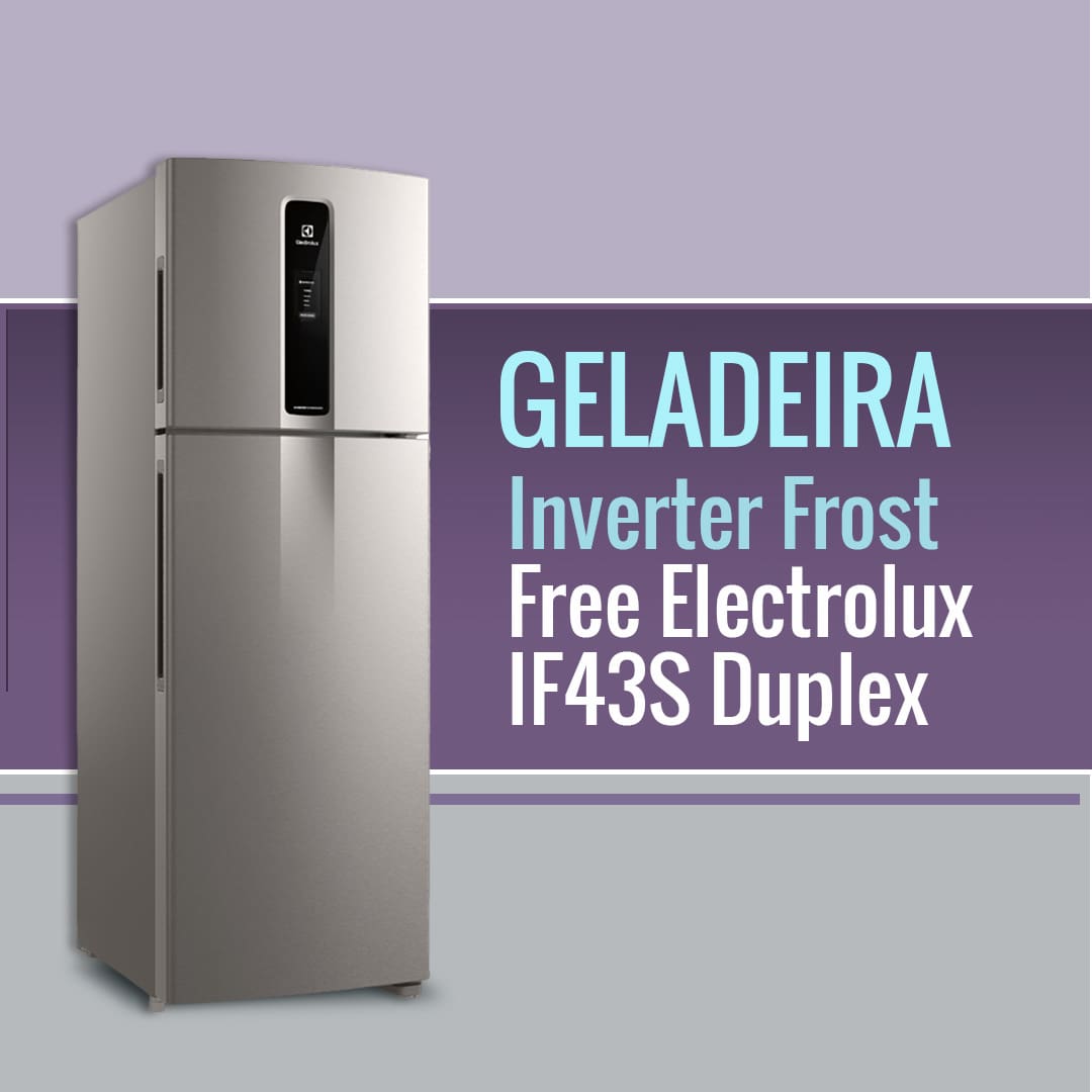 Geladeira Electrolux Inverter Frost Free IF43S | Extra