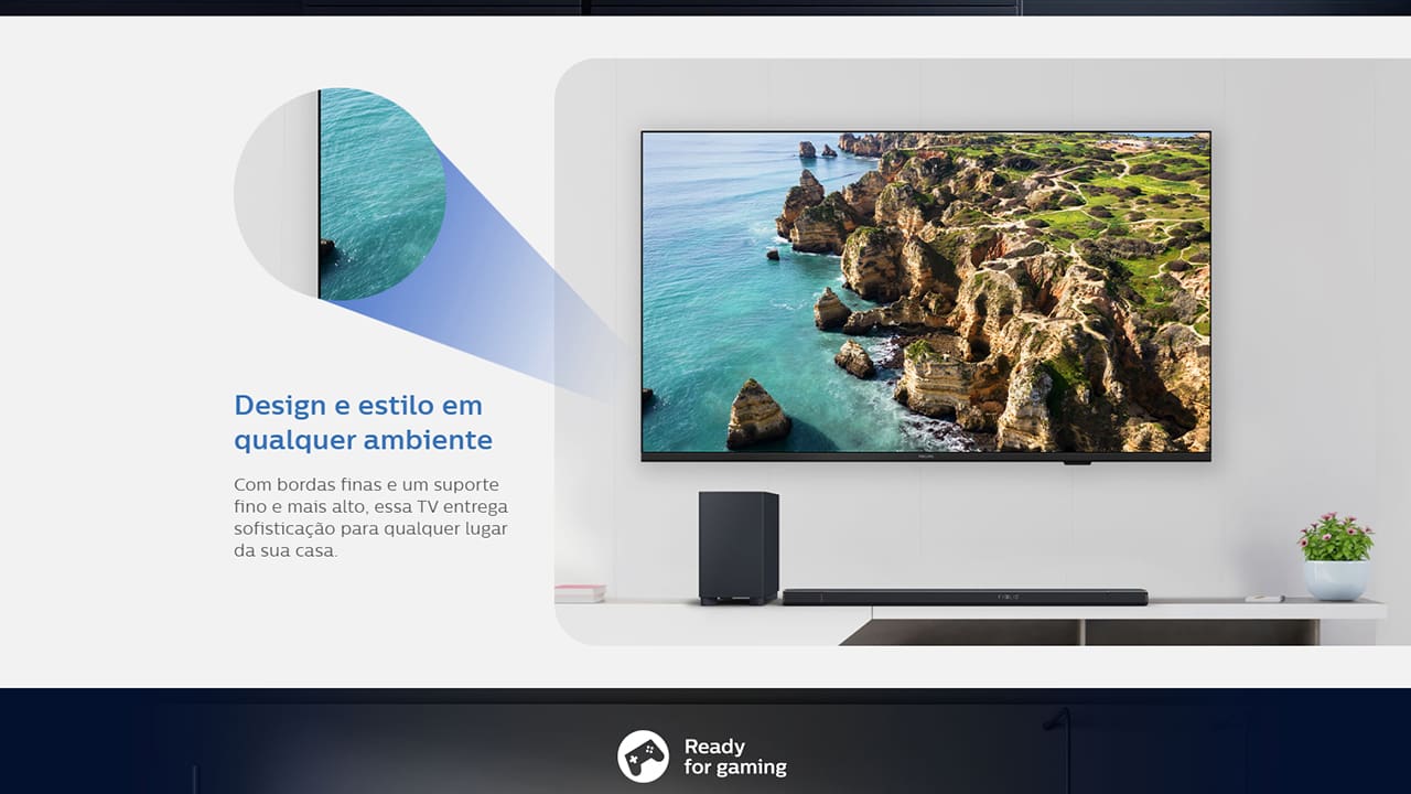 Smart TV 65" UHD 4K Philips | Extra