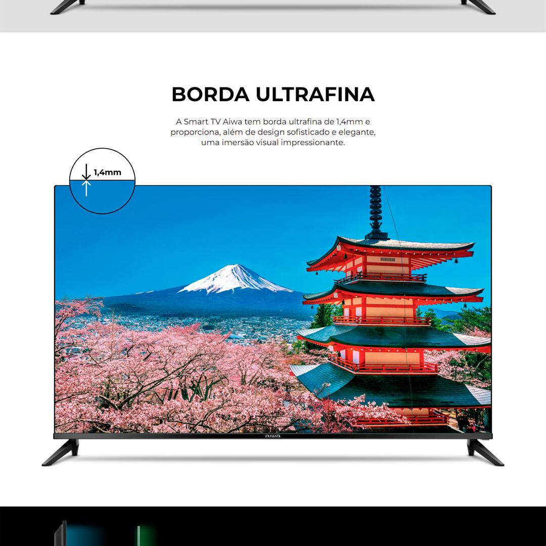 Smart TV 32" Aiwa HD AWS-TV-32-BL-02-A | Ponto