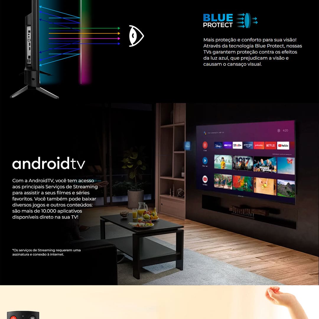 Smart TV 32" Aiwa HD AWS-TV-32-BL-02-A | Ponto