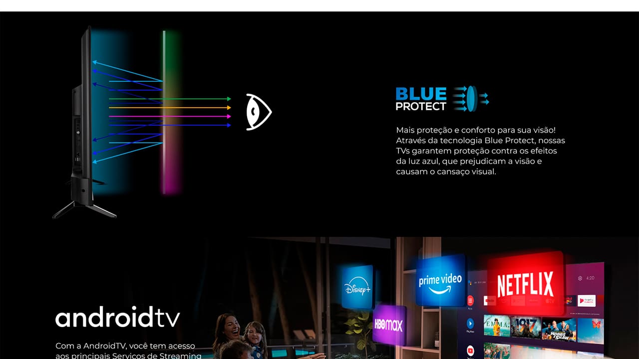 Smart TV 43" Aiwa Full HD | Ponto