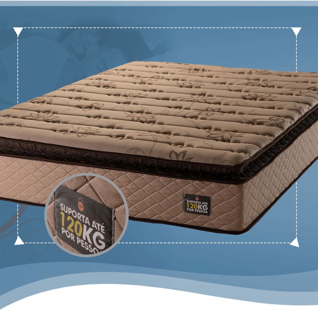 Colchão Casal Hellen Van Gogh Espuma | Ponto