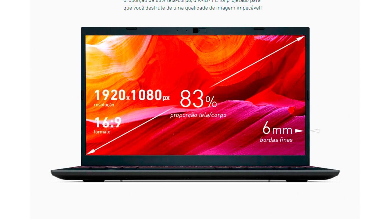 Notebook VAIO® FE14 Intel® Core™ i7 | Ponto