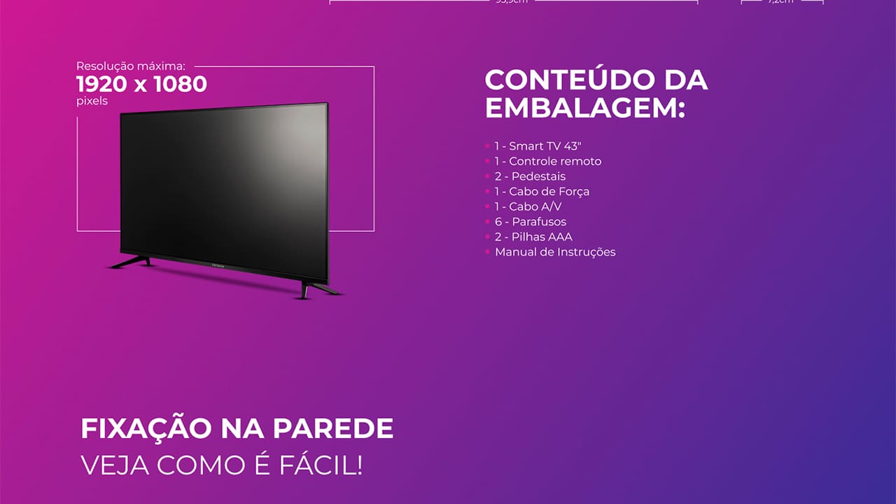 Smart TV 43" Aiwa Full HD | Extra