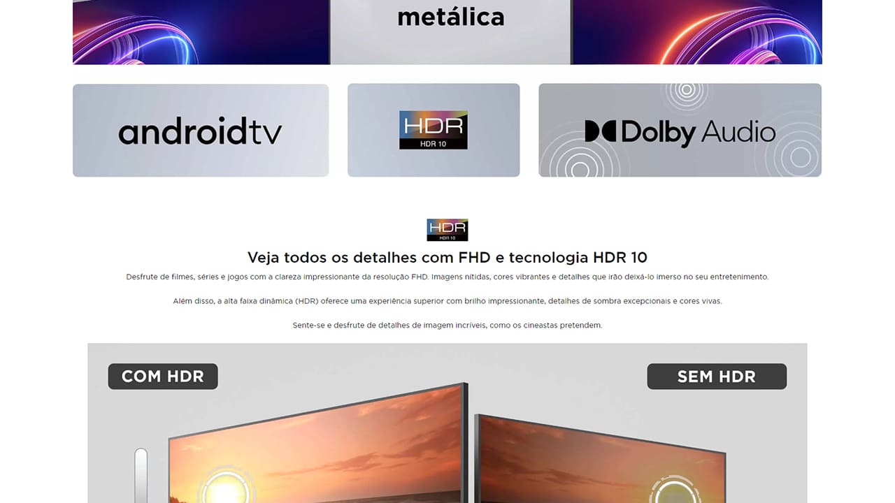 Smart TV LED 43" Full HD | Ponto