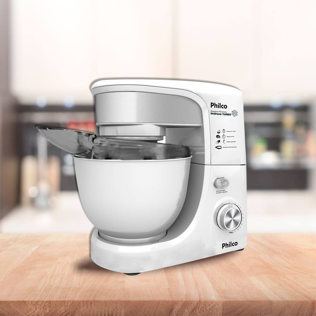 Batedeira Planetária Philco PHP500 Turbo com 11 | Extra