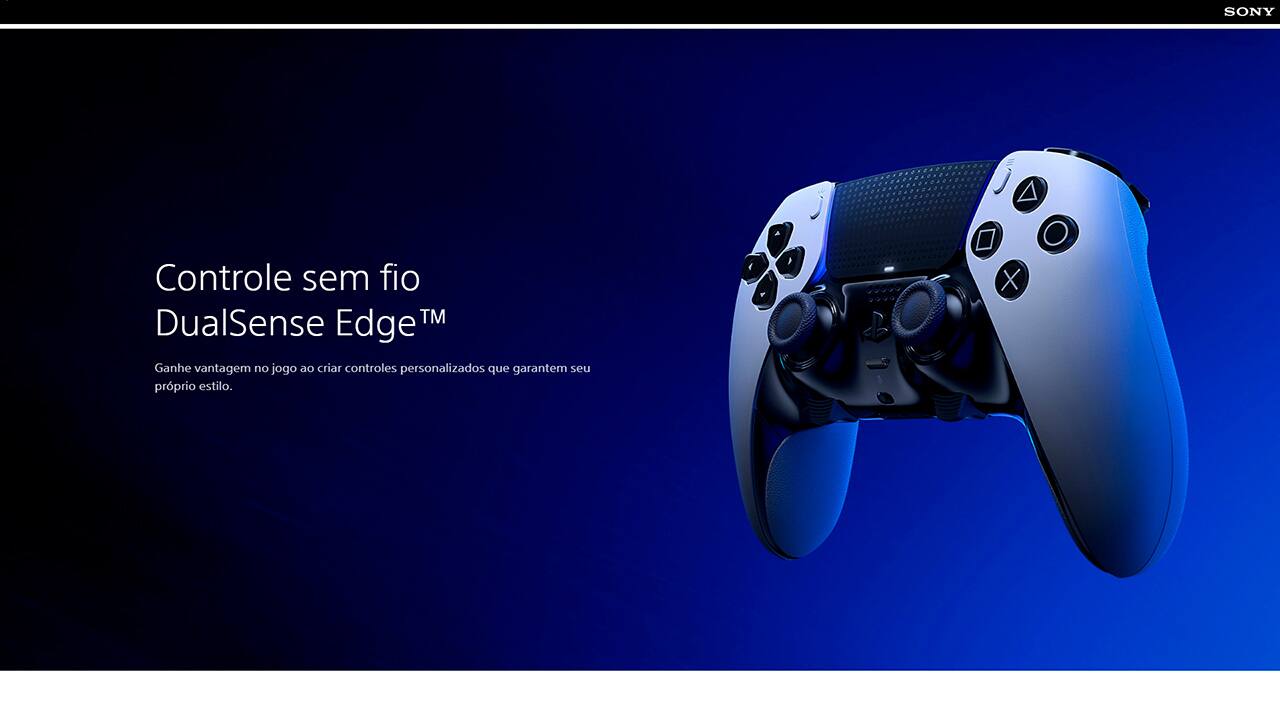 Controle Sony DualSense Edge - PS5 | Extra