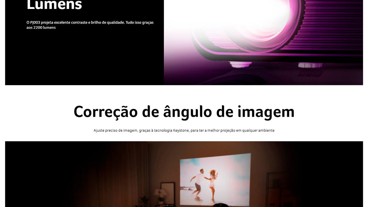 Projetor Multilaser Smart Screen Linux PJ003 | Ponto