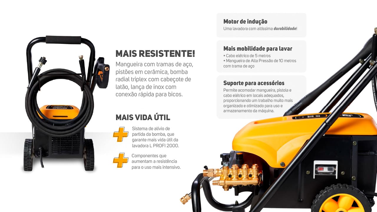 Lavadora de Alta Pressão WAP L PROFI 2000 | Ponto
