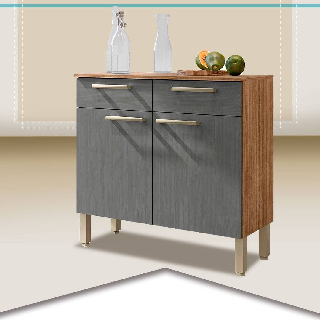 Balcão Duplo Kit's Paraná Nala com 2 Portas | Extra