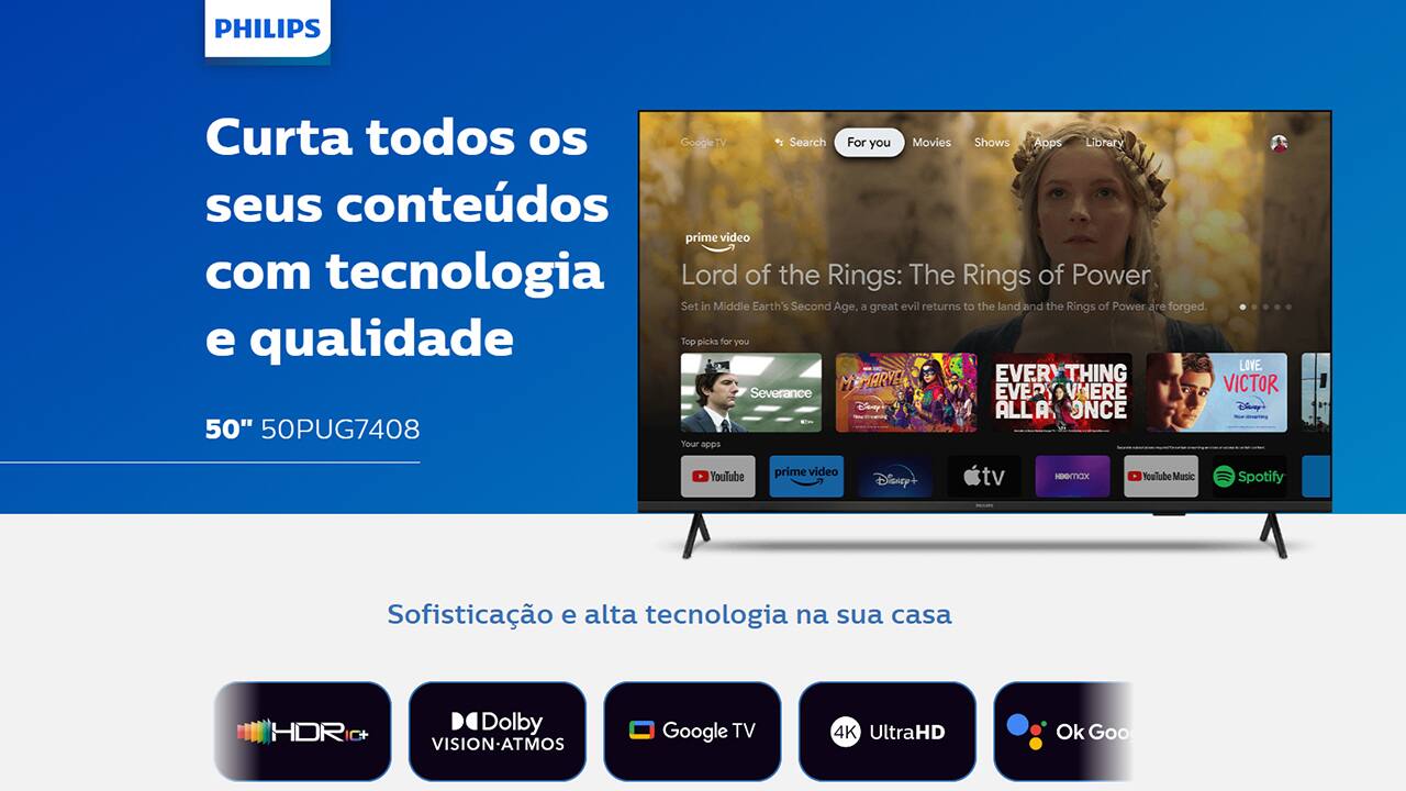 Smart TV 50" Ultra HD 4K | Ponto