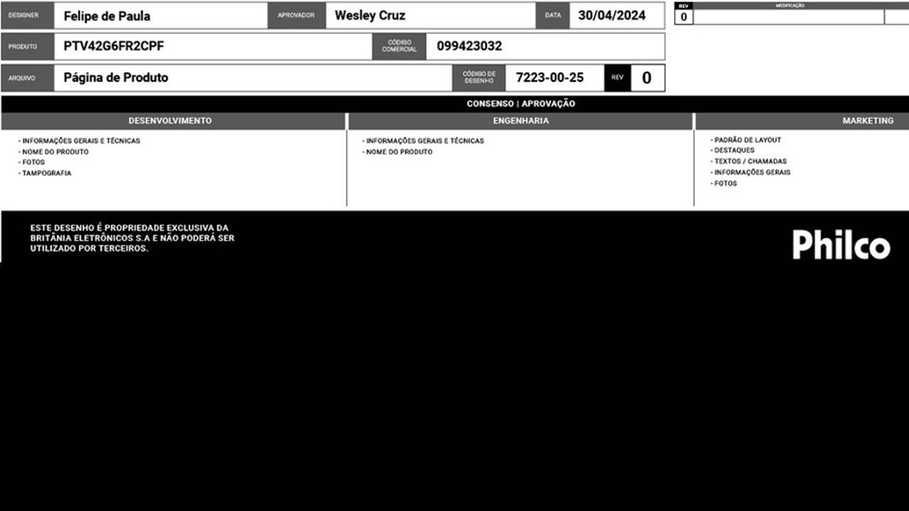 Smart TV LED 42" Philco Full | Ponto