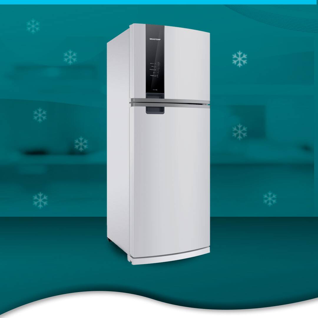 Geladeira Brastemp Duplex BRM56BB Frost Free | Ponto