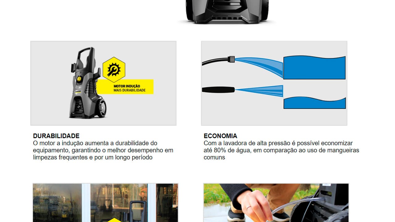 Lavadora de Alta Pressão Karcher HD 4/13 | Ponto
