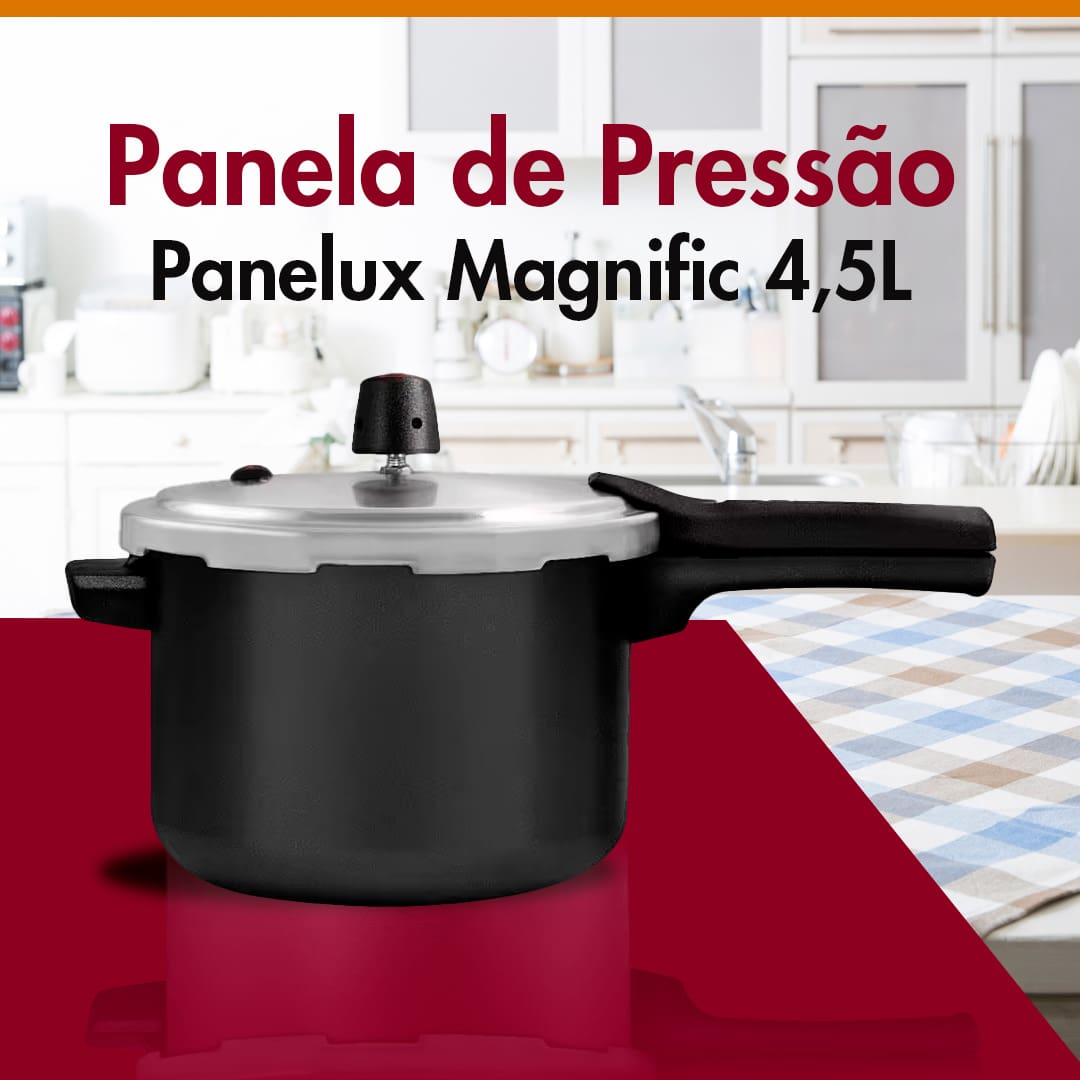 Panela de Pressão 4,5L Panelux Magnific em | Ponto