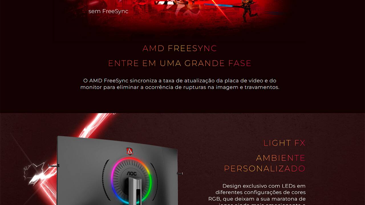 Monitor Gamer Curvo 31,5" AOC Agon | Extra