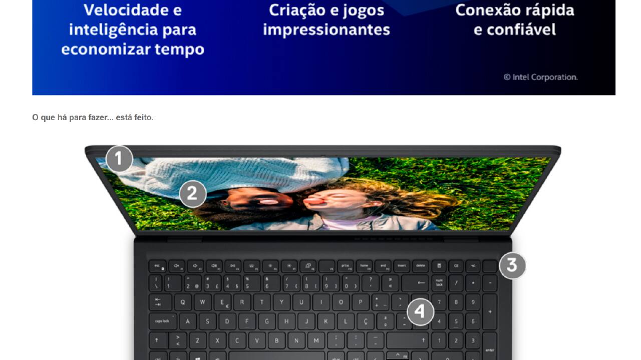 Notebook Dell Core i5-1135G7 8GB 256GB | Extra