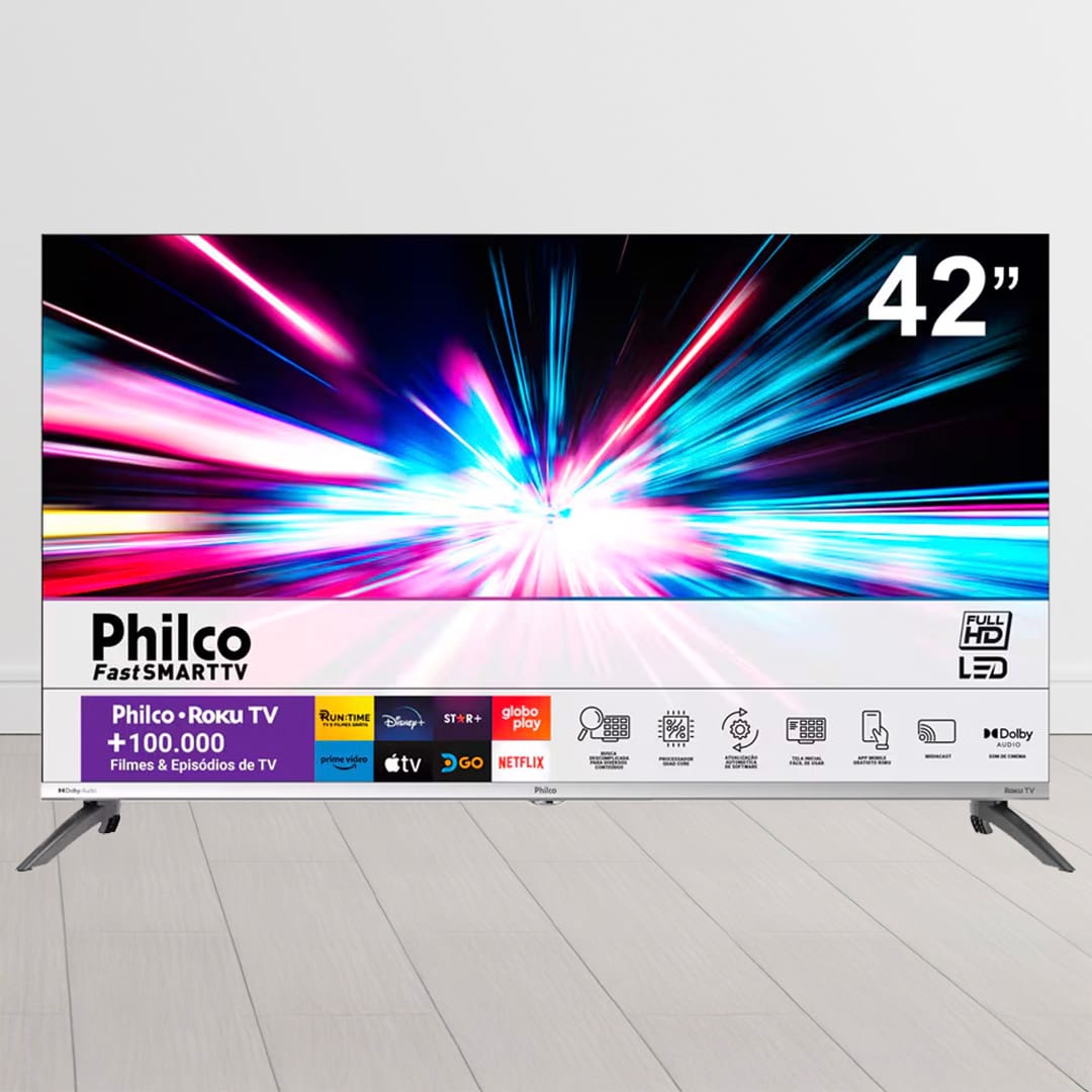 Smart TV LED 42" Philco Full | Ponto