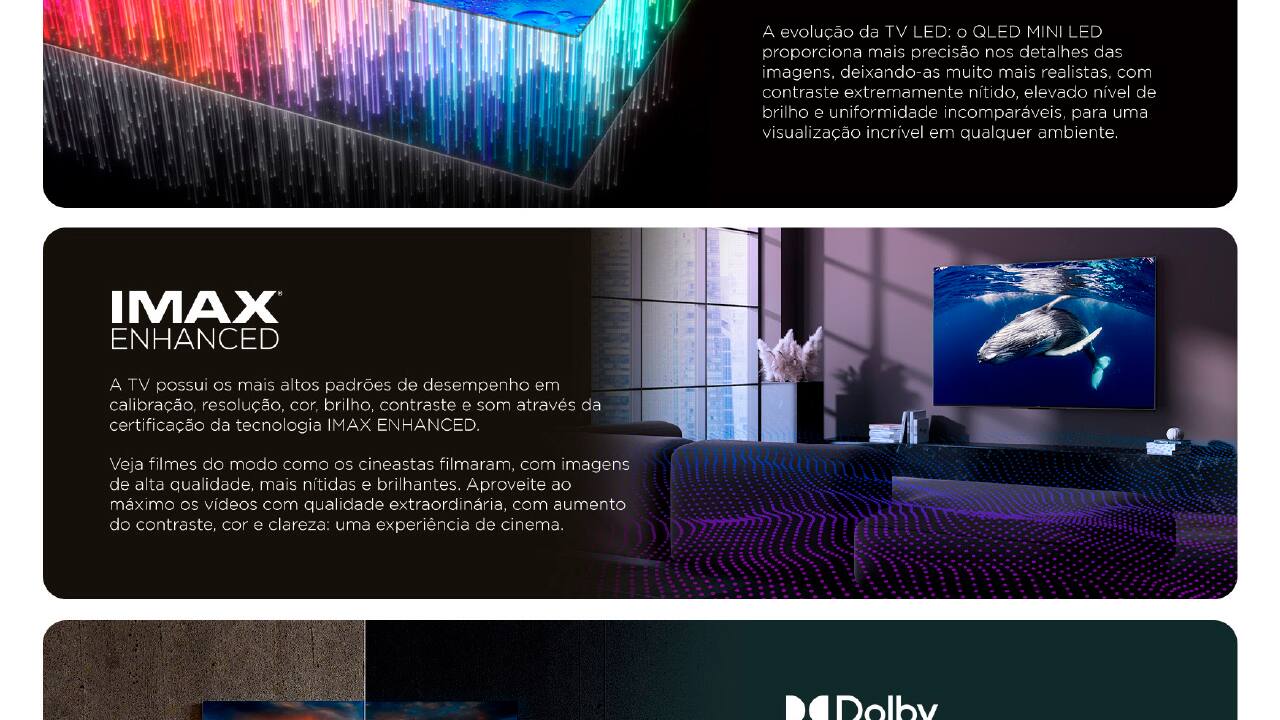 Smart TV 65" TCL QLED Mini | Extra