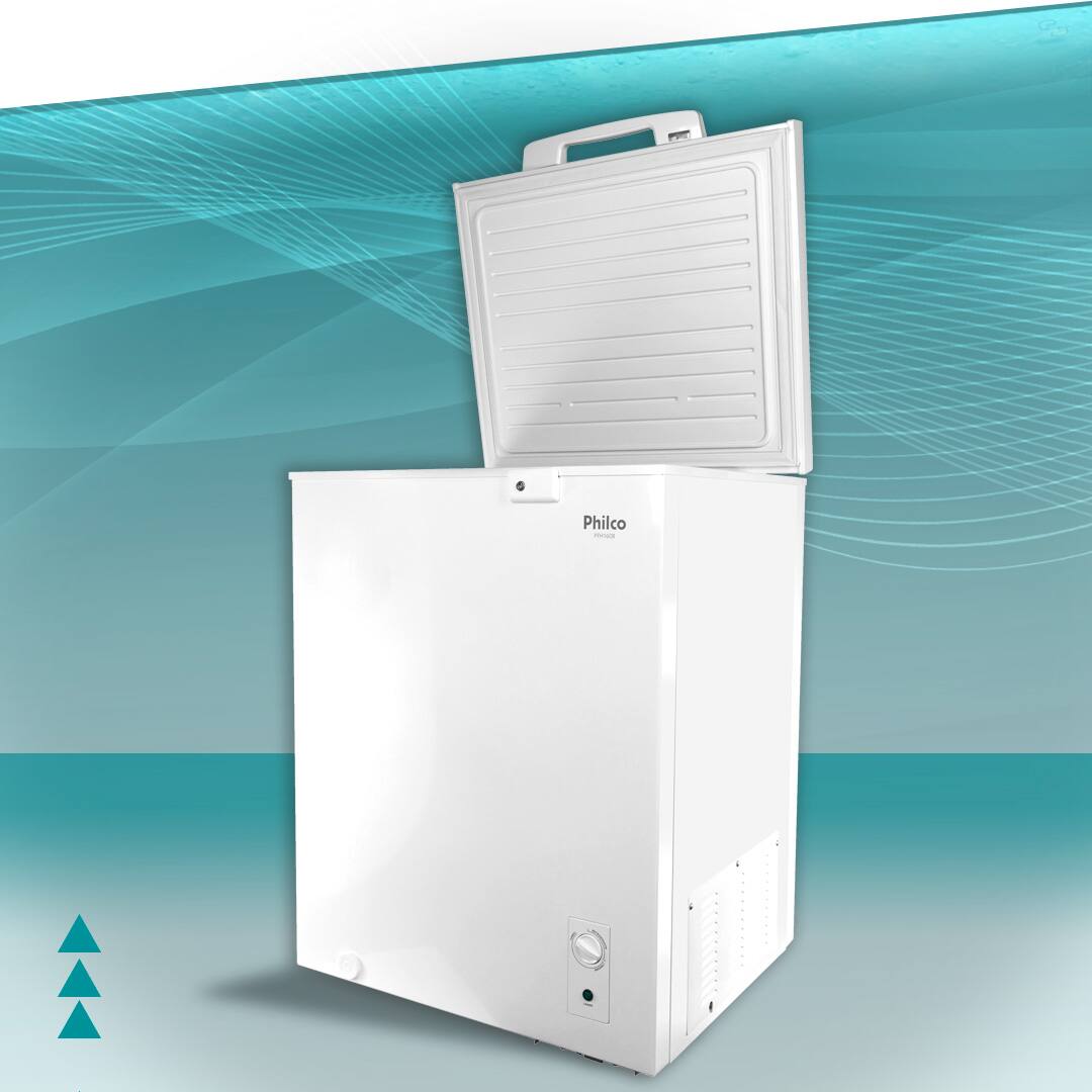Freezer Horizontal 140L 2 em 1 Philco PFH160B | Ponto