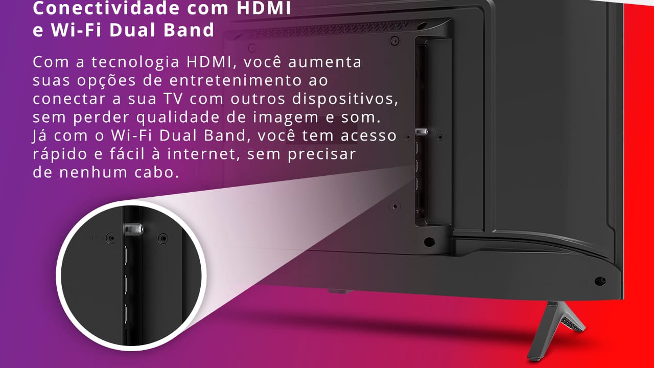 Smart TV 32" HD AOC 32S5045/78G | Ponto